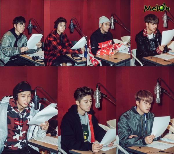 아이콘 멜론라디오 스타dj ‘ik On Air 2회에서 7인 7색 매력으로 여심 저격
