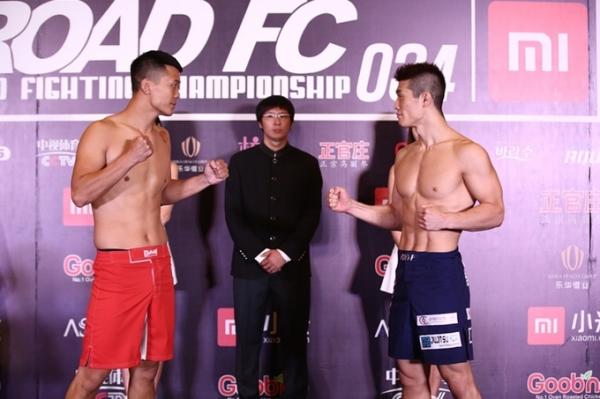 [종합] 결전의 날이 다가왔다 .. XIAOMI ROAD FC 034 공식 계체량 및 인터뷰