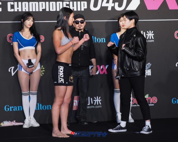 [포토] 진서우, 프로 데뷔 승리의 꿈 이루겠다 (로드 FC 045)