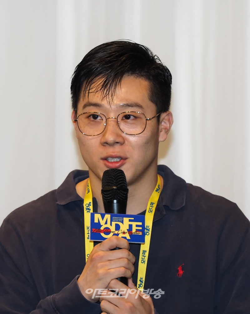 [AK 현장] 안무가 정재우, "인간의 외로움에 관한 작품 ... 진솔하게 준비" (MODAFE 2020)