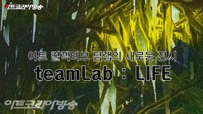 아트 컬렉티브 팀랩의 새로운 전시 'teamLab-LIFE'