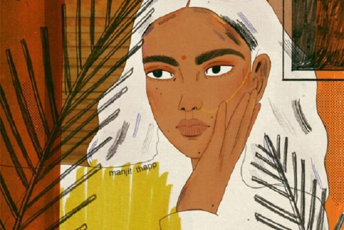 일러스트레이터 Manjit Thapp의 ‘내 머리는 정글’ 展
