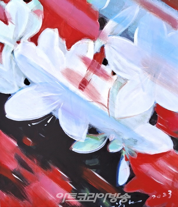 최학노 초대전 '꽃에서 발견한 의 아름다움 표현'